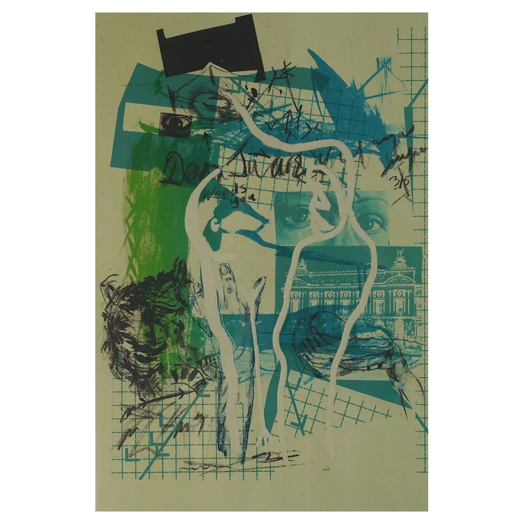 Poul Esting, Don Juan, Color Lithograph, Framed | Chairish