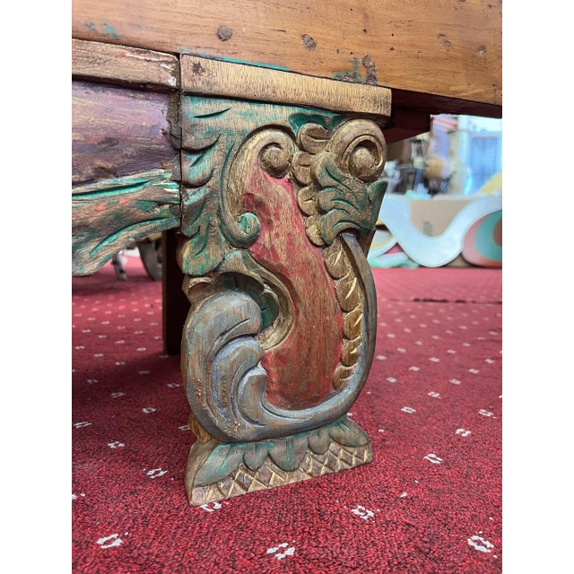 Vintage Balinese Altar Cabinet/Sideboard | Chairish