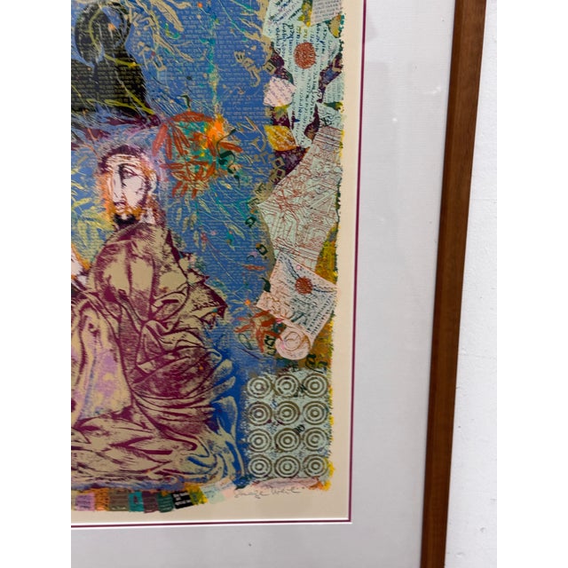 Mid Century Shraga Weil Original Screen-Print, "Archives", Signed in ...