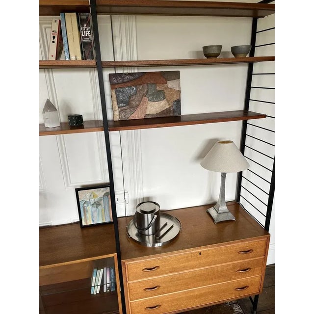Ladderax Modular Storage Unit by Staples for Heals of London, 1960s ...