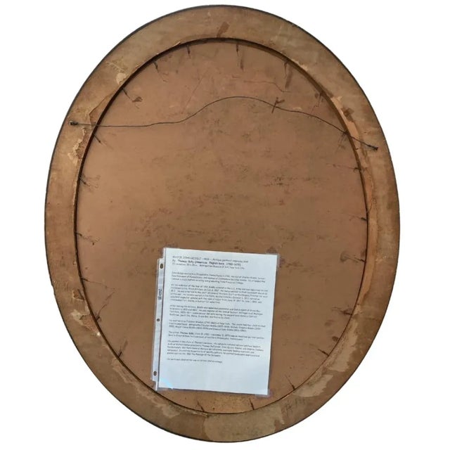 Early 20th C. Major John Biddle Portrait Reproduction Print on Board ...