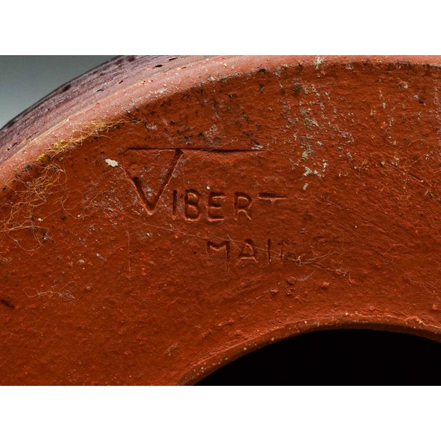 Denis Vibert Signed Mid Century Modern Maine Studio Pottery Table Lamp ...