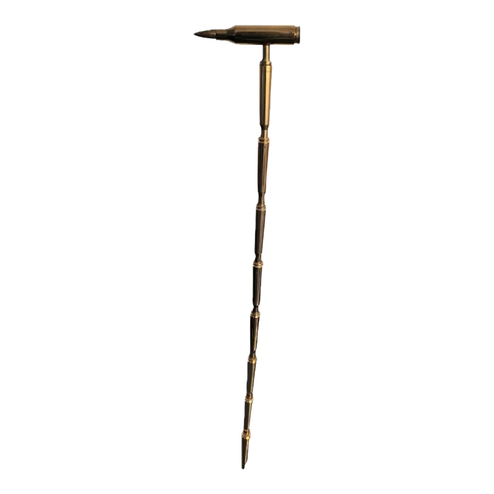 Rare Vintage Solid Brass Ww2 1940's Trench Art Ammunition Collectable ...