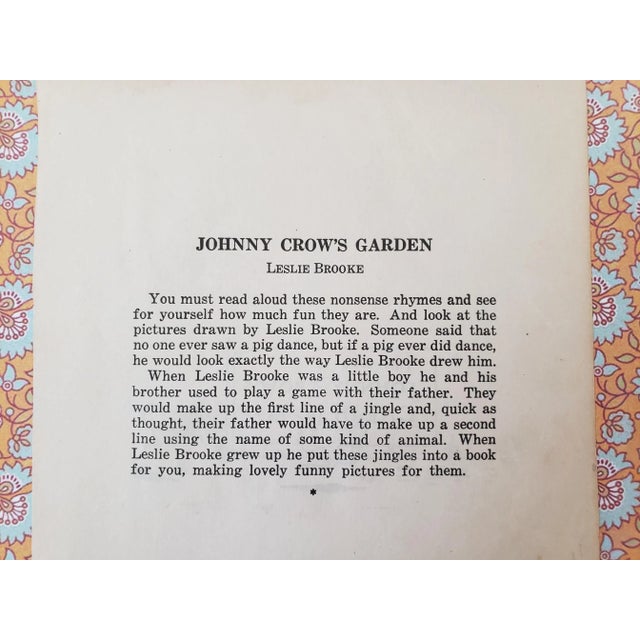 1903 Fancy Lion Art Illustration From Johnny Crow's Garden by Leslie ...