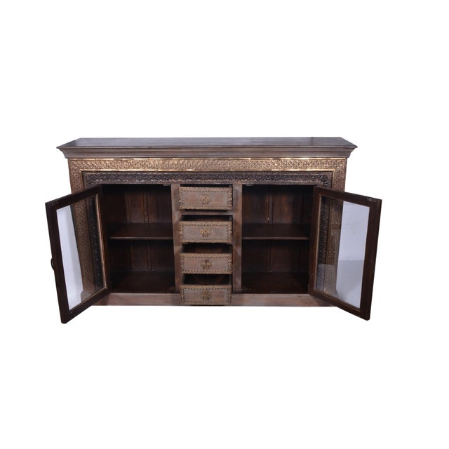 Rustic Hilda Wooden Sideboard | Chairish