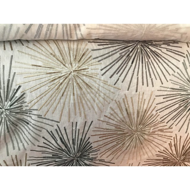 5 Yards Romo Embroidered Linen | Chairish