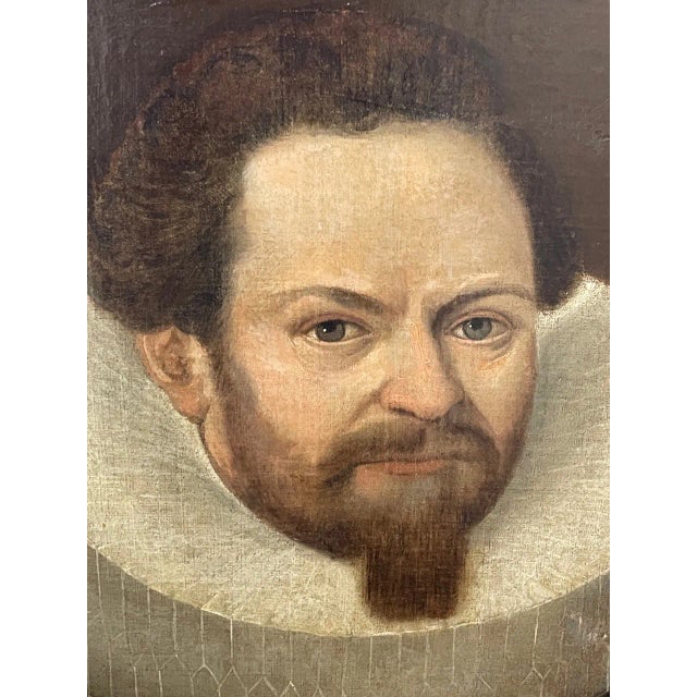 Traditional Circa 1625 Dutch Style Oil Painting Portrait of a Merchant ...