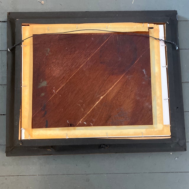 1970’s Original Sterling Strauser Abstract Expressionist Double Horse ...