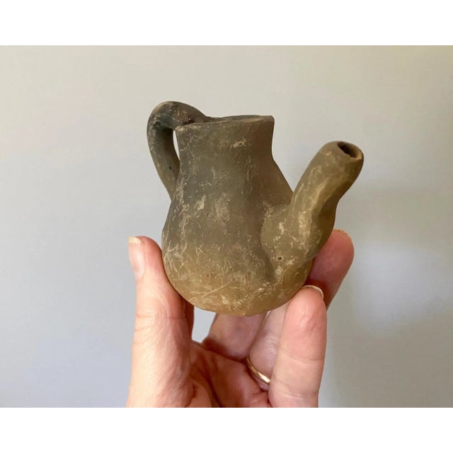 Vintage Miniature Pottery Set- 7 Pieces | Chairish