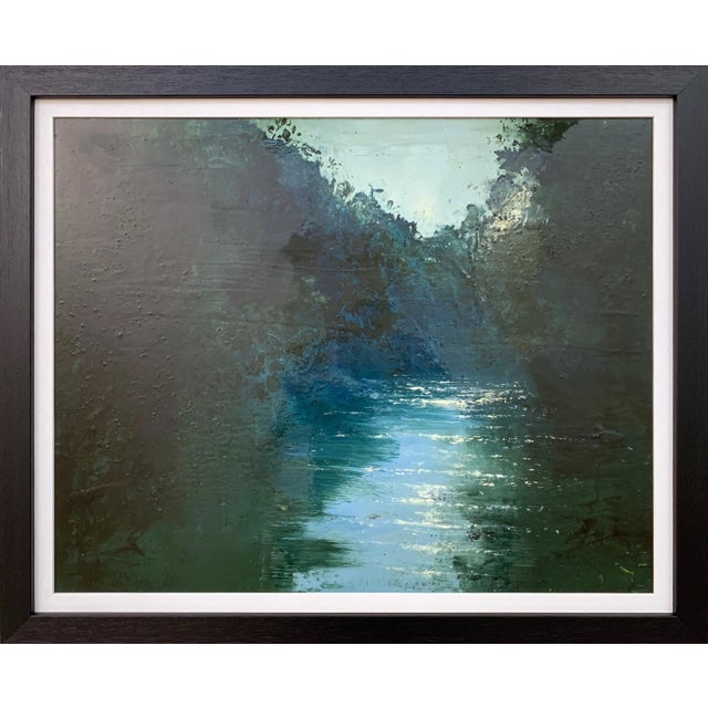 Colin Halliday, Impressionistic English River Landscape Original Oil ...
