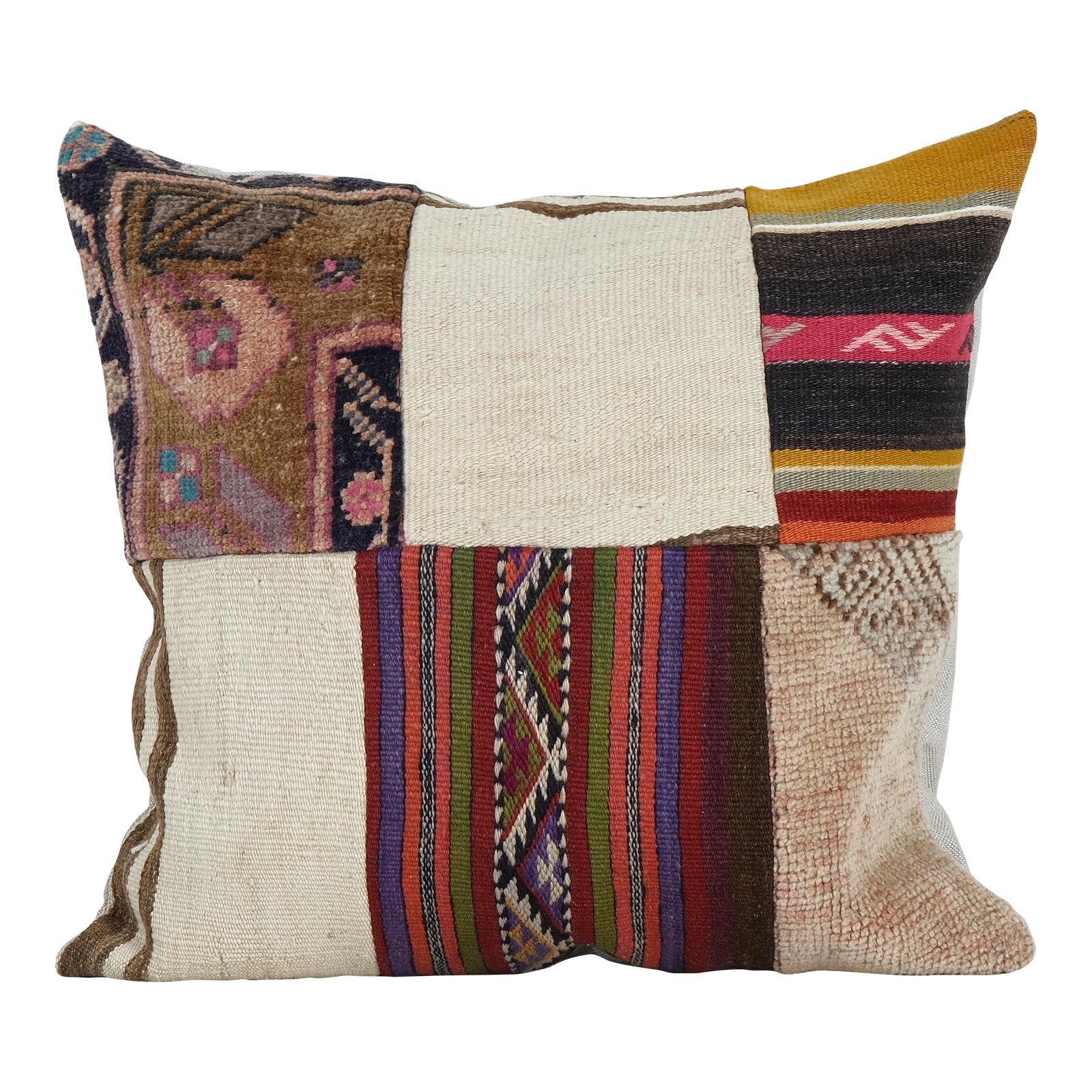 Turkish Wool Cushion Cover | Chairish