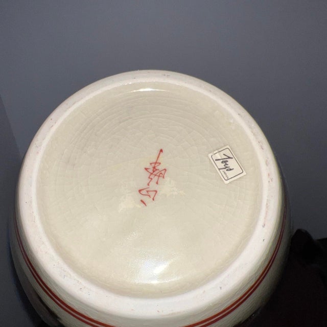 Early 21st Century Japanese Toyo Vase, Hand Painted Royal Family With ...