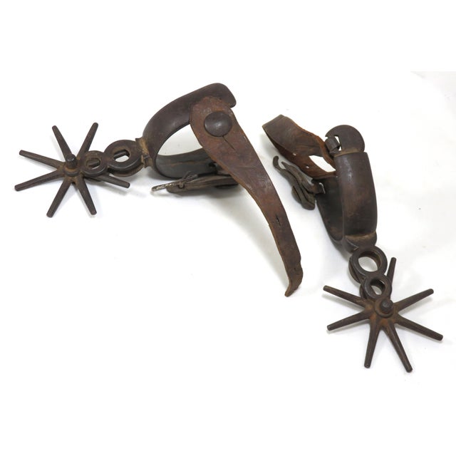 19th Century Southwestern Working Cowboy Ranch Spurs - a Pair | Chairish