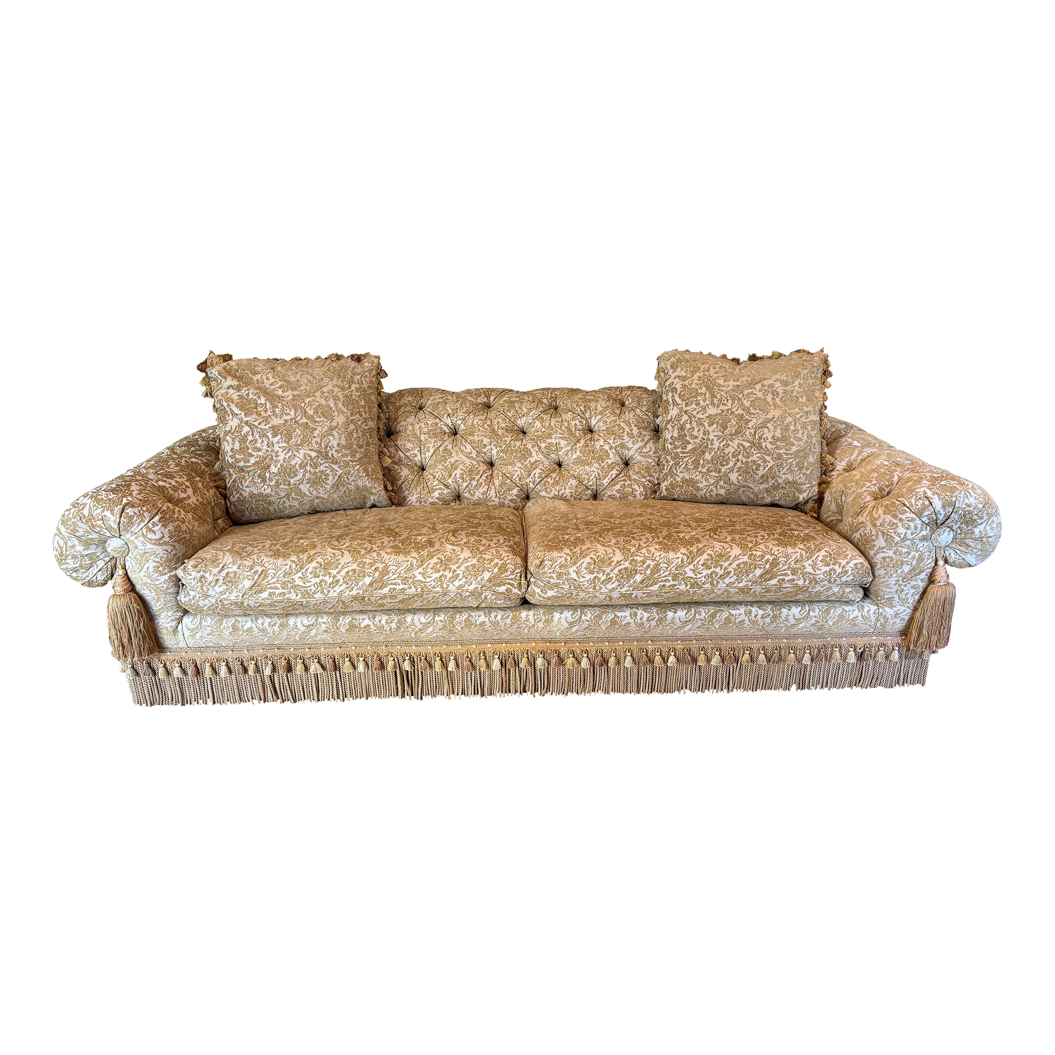 damask sofas