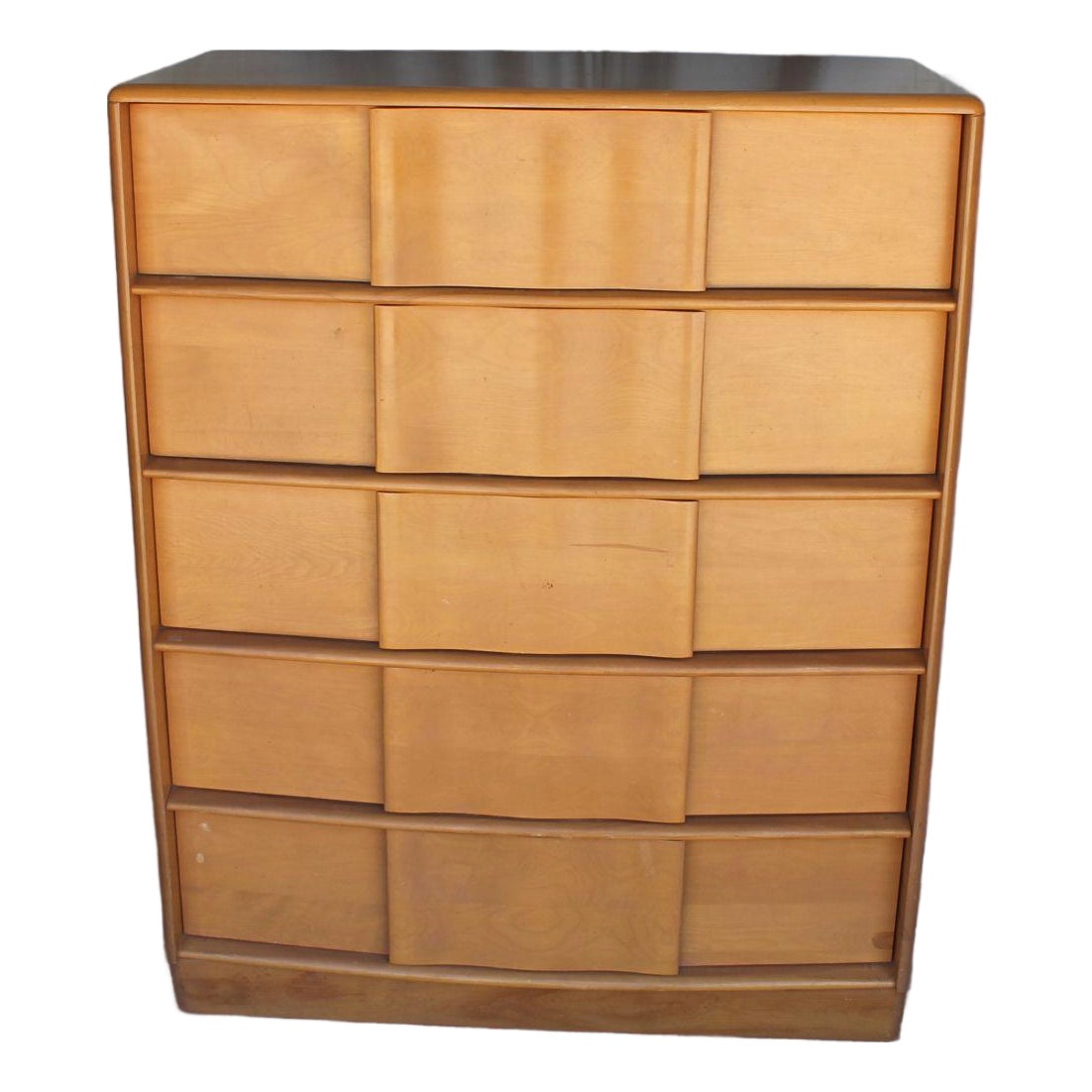 Heywood Wakefield Sculptura 5 Drawer Chest – Champagne Finish – Mid ...