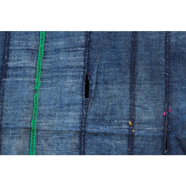Djenne Indigo Mud Cloth | Chairish