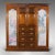 1900s Antique Victorian Walnut Gentleman's Wardrobe Compactum by Waring ...