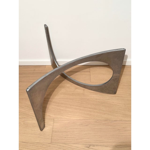 Mid-Century Modern 1960s Knut Hesterberg Metal Sculptural Coffee Table ...
