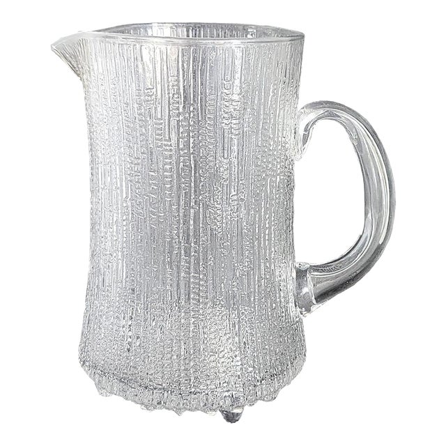 Vintage Tapio Wirkkala "Ultima Thule" Glass Pitcher Designed for ...
