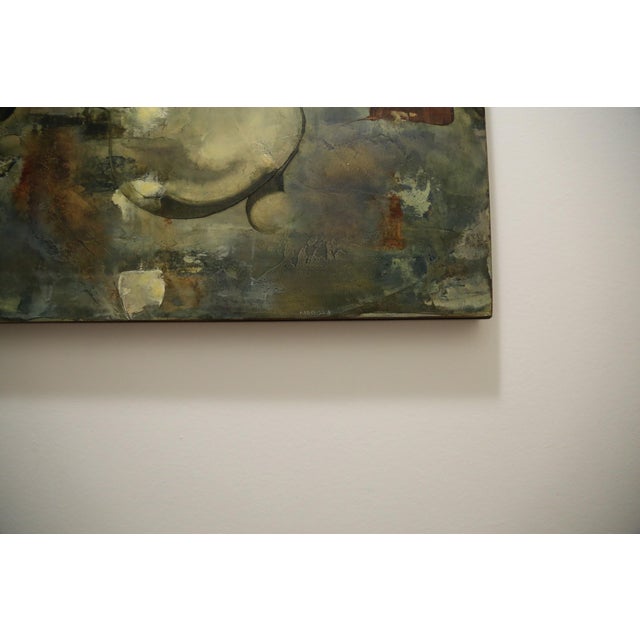 1990s Jospeh Maruska Oil on Board Painting | Chairish