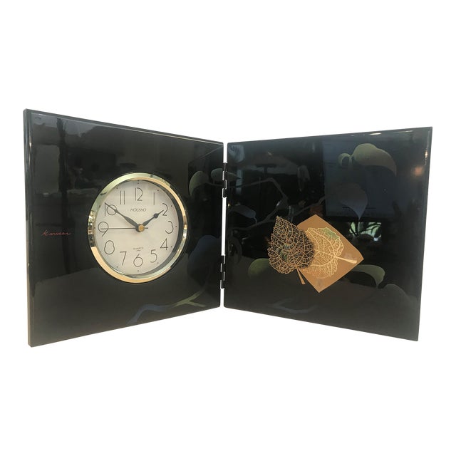 1990s Mid-Century Modern Lucite Folding Clock | Chairish