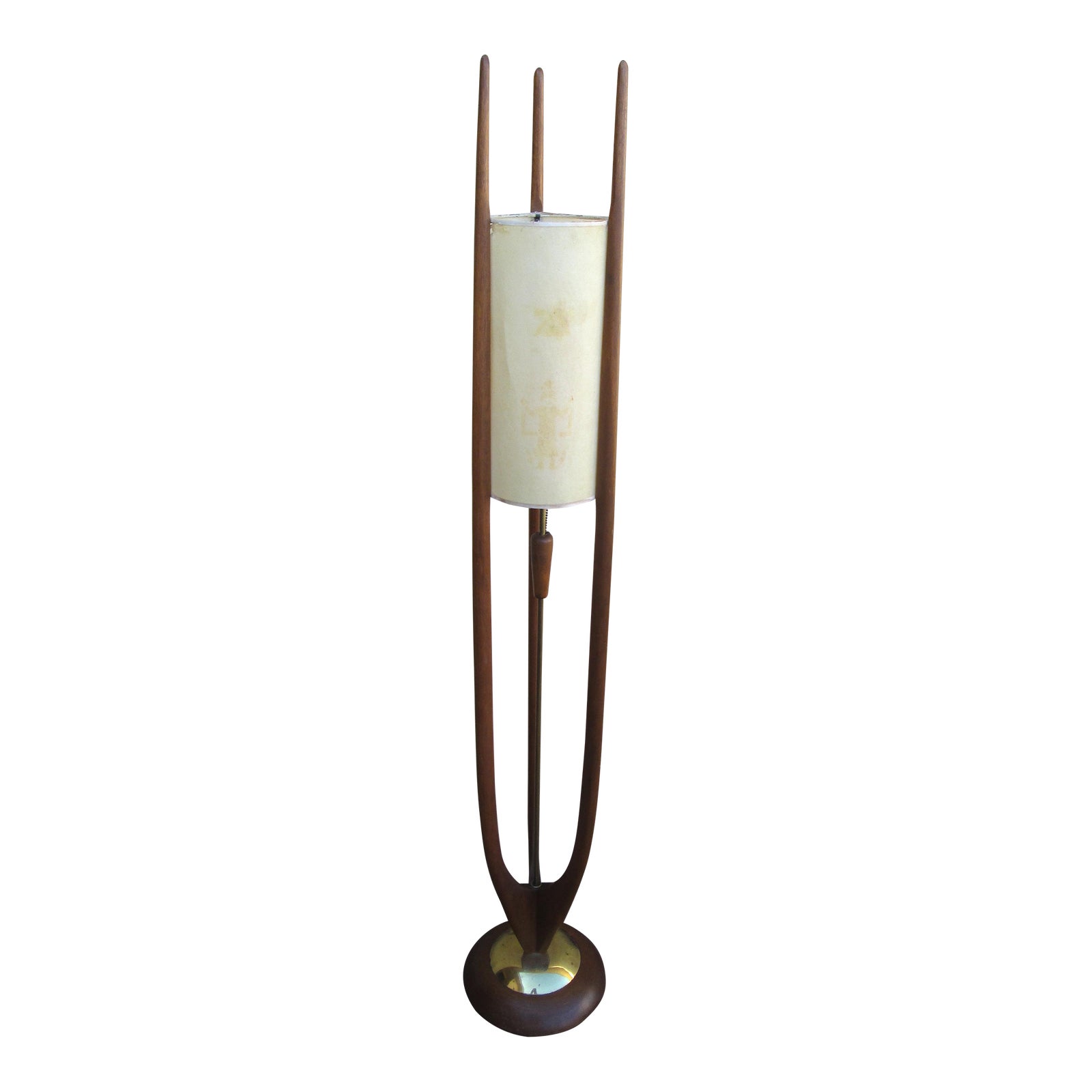 Mid 20th Century Modeline Wooden Floor Lamp Arthur Jacobs Design Mid ...