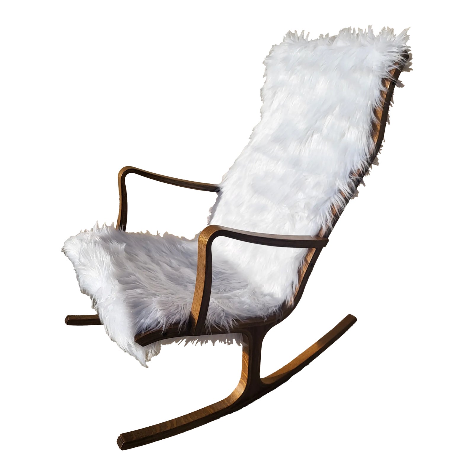 Japanese Mid-Century Modern Rocking Chair by Mitsumasa Sugasawa for ...