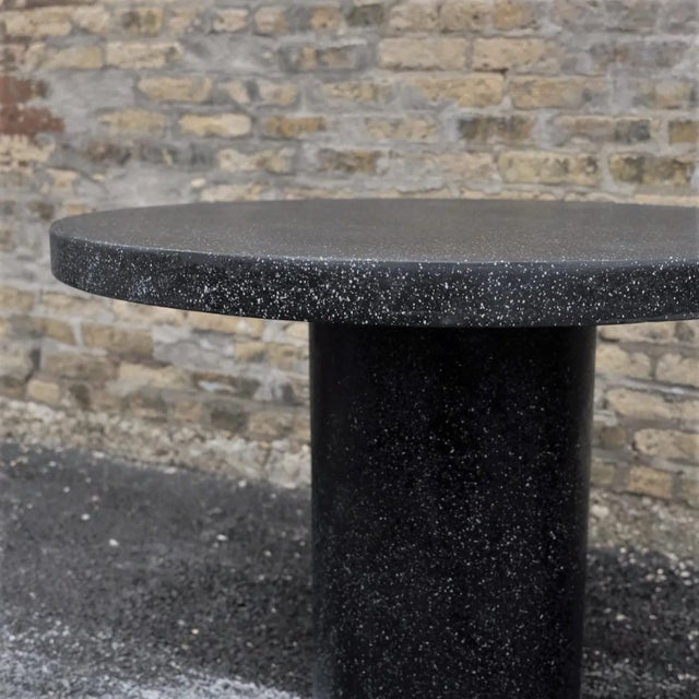 Cast Resin 'Spring' Dining Table, Coal Stone Finish by Zachary A ...
