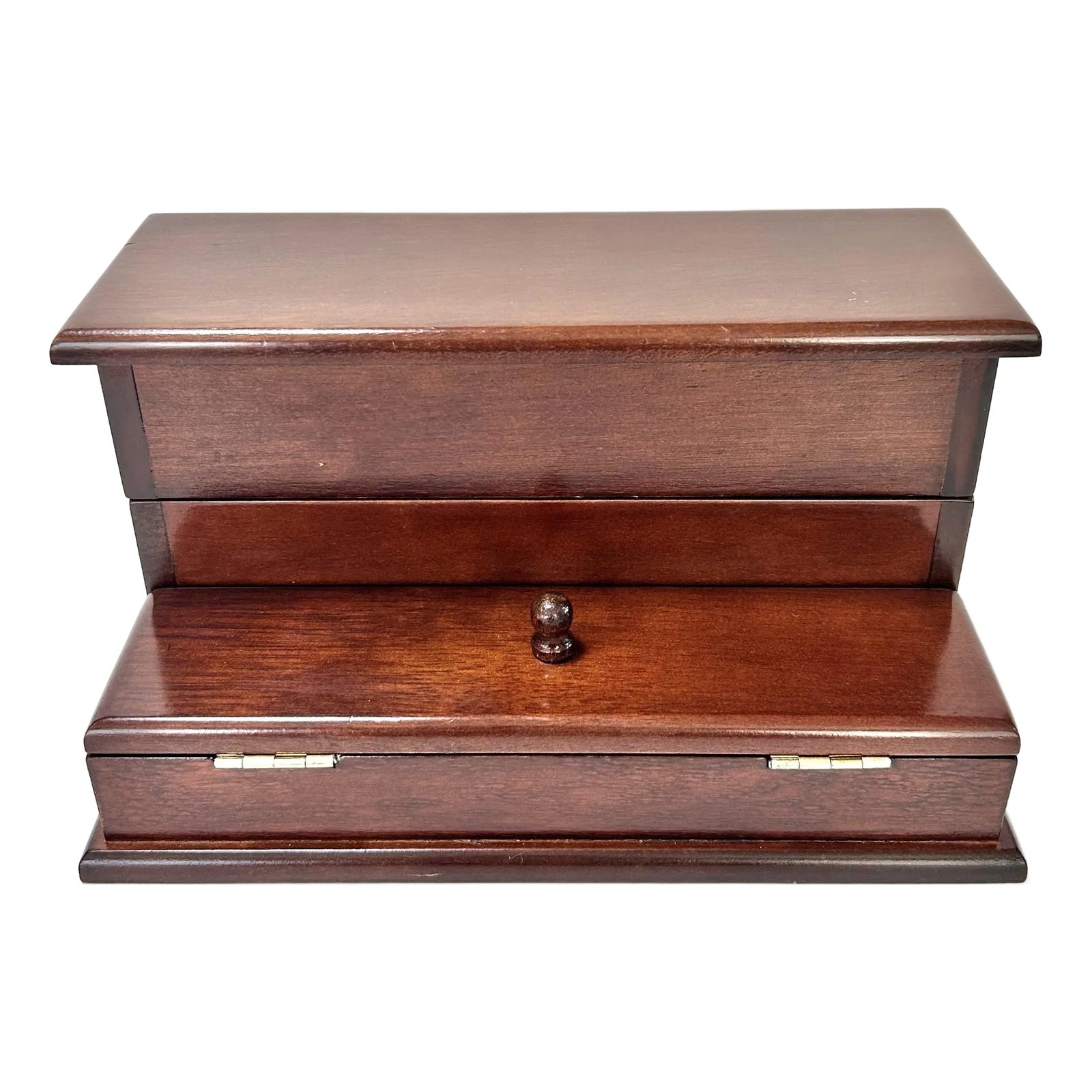 1990s Bombay Co Letter Box Desk Valet Organizer | Chairish
