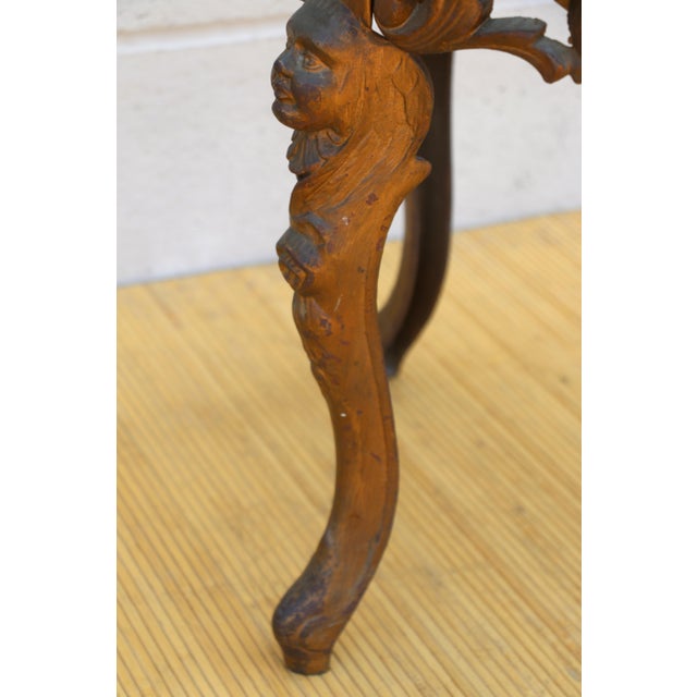 Vintage Pair of Metal Cherub Angel Side/End Table With | Chairish