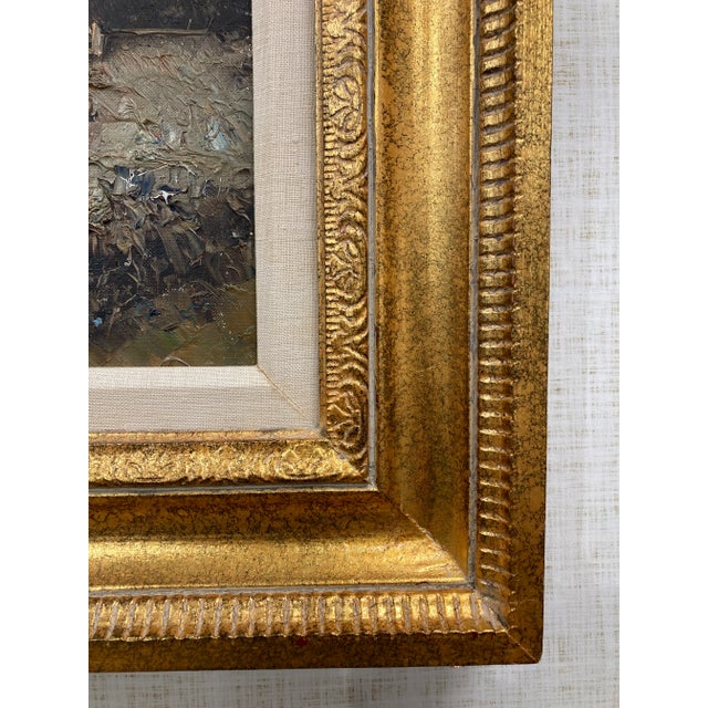 Willi Bauer, Landscape Oil Painting, View Into the Valley, Framed ...