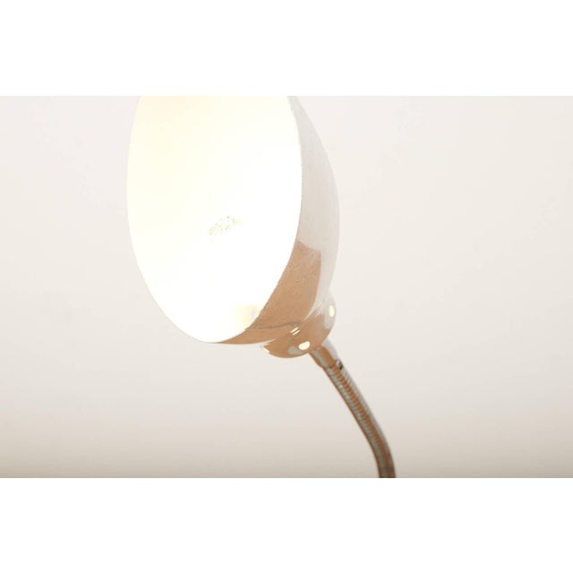 Clamp Lamp in Metal Bracket with Adjusting Screws | Chairish