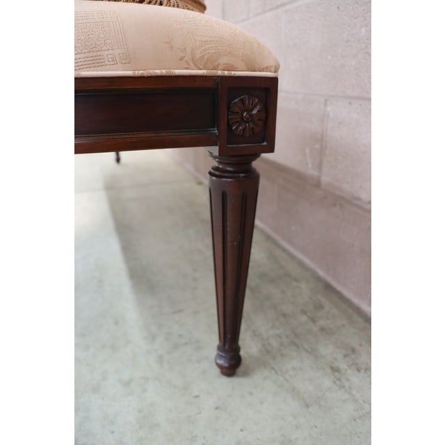 Henkel Harris Pink Chinoiserie Bench | Chairish