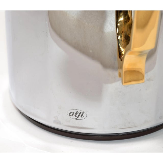 1950s Vintage Alfi Gold Plated Stainless Steel Thermos 1 Liter Carafe ...