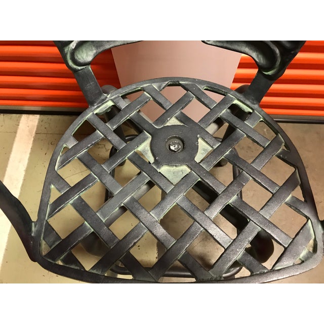 1960s Venetian Grotto Style Scalloped Shell Back Bar Stools - Set of 2 ...