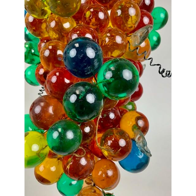 Mid Century Grape Pendant Light Fixture Circa 1950s | Chairish