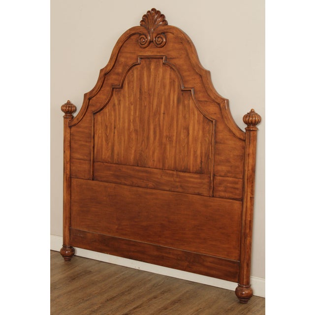 Late 20th Century Bausman & Co. Italian Provincial Style Carved Walnut ...