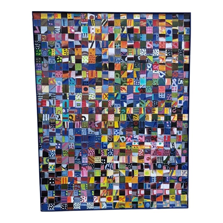 Contemporary Abstract Painting by Kelly Caldwell, Framed | Chairish