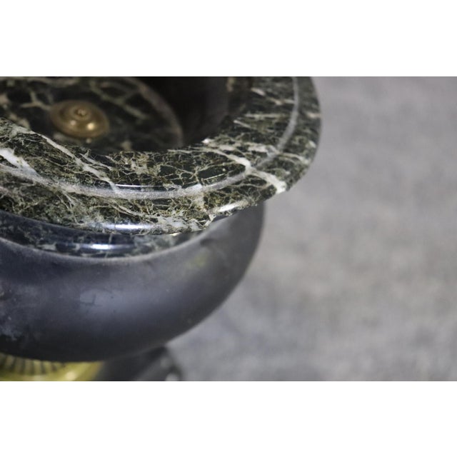 Beautiful Quality Marble and Bronze Signed Three Piece 1920s Era Clock ...