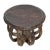 Vintage Large Baga Round Stool | Chairish