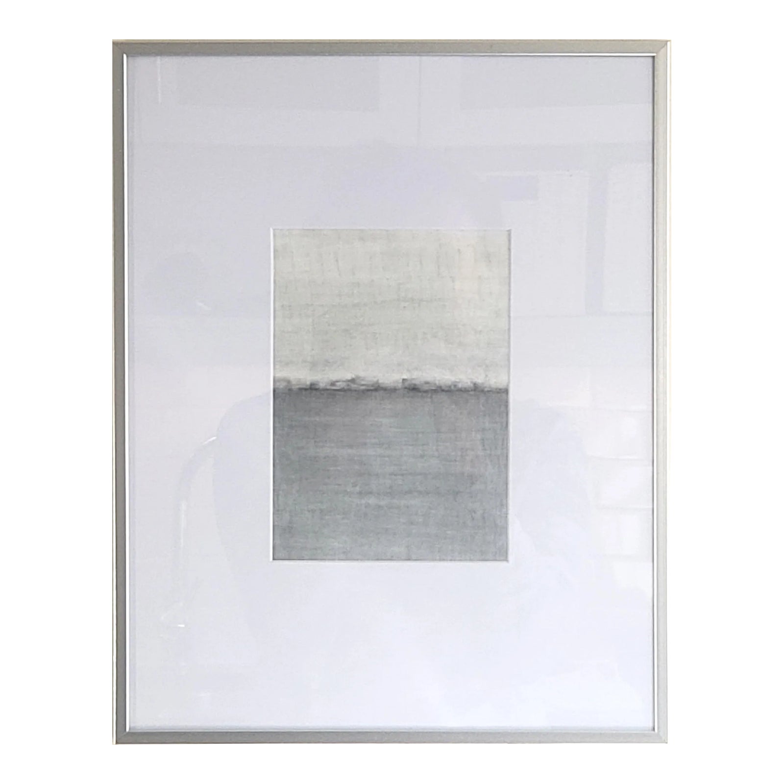 Vista-03 Abstract Landscape Drawing Pencil by Carrie Bergey | Chairish