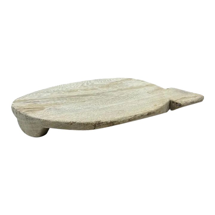 Vintage Indian Chapati Board | Chairish