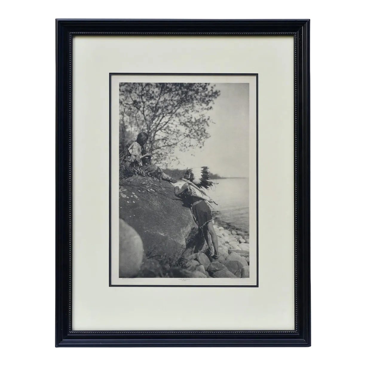 Roland Reed (1864-1934), the Wooing, Photogravure, Circa 1910 | Chairish