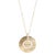 Gucci Icon Rotating Disc Circle Pendant In 18K Yellow Gold | Chairish