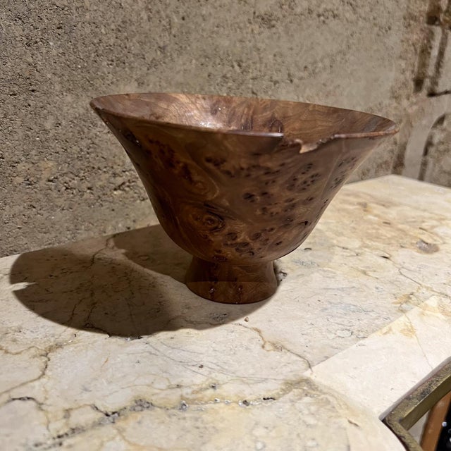 1980s Richard Raffan Fine Woodworking Sculptural Wood Turned Bowl ...