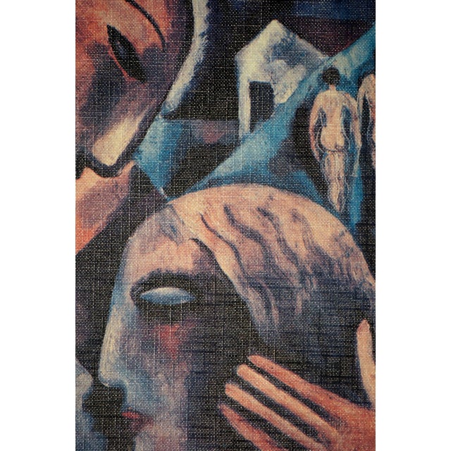 Neo-Romanticism "The Robber" Painting Print | Chairish