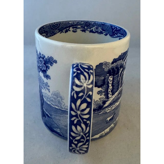 Vintage Spode "Blue Italian" Coffee Cups- Set of 6 | Chairish