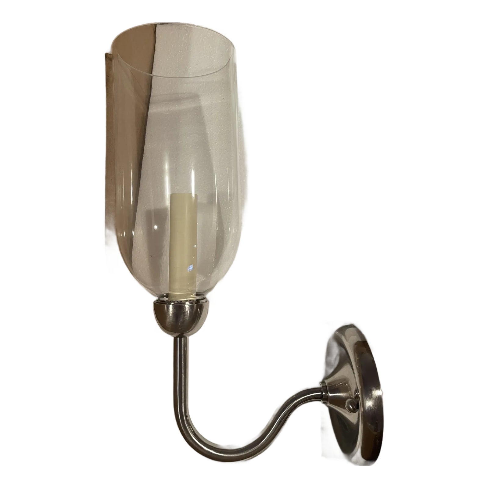 Mark Sikes Historic Nickel Light Wall Sconces | Chairish