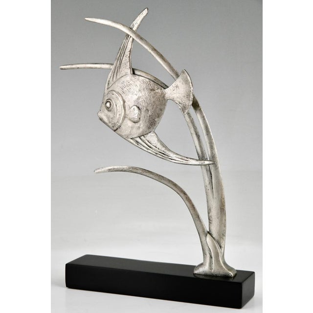 De Roche, Art Deco Sculpture of a Fish, 1930, Bronze | Chairish