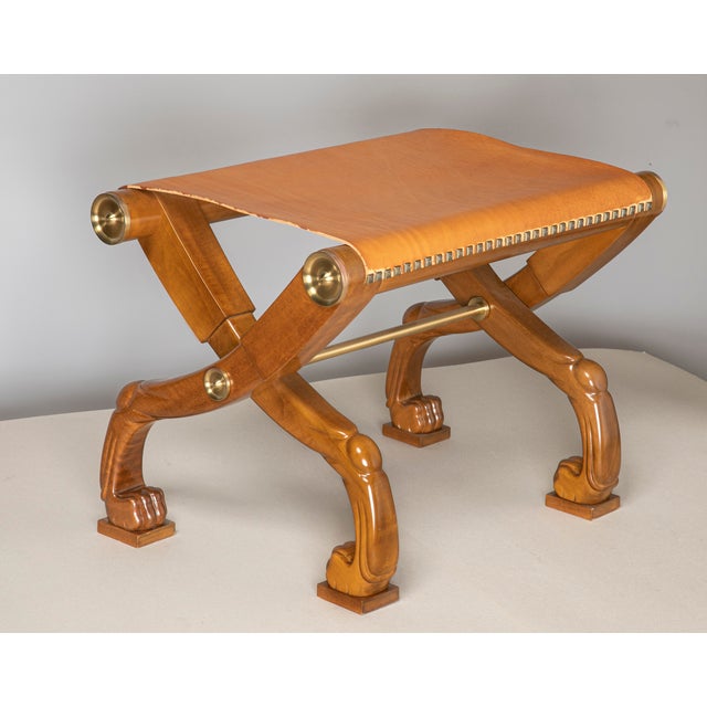 Folding Stool-Ancient Greek (Difros Okladias) | Chairish